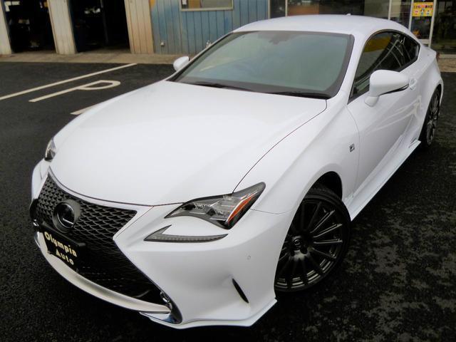 LEXUS RC RC300h F SPORT TRD AERO WHEEL MUFFLER 24000KM RC RC300h FスポーツTRDエアロアルミマフラープリクラ（レクサス）【評価 ...