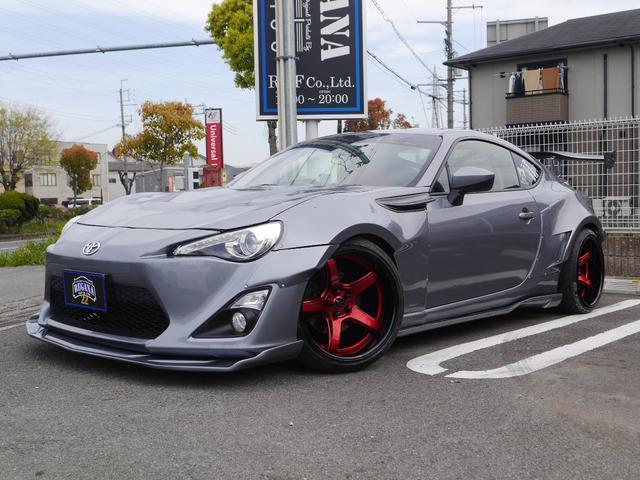 86 GT 6MT WIDEBODY LOWDOWN ROLLBAR 69000KM 86 GT ワイドボディ 18AW 車高調 ロールバー マフラー（トヨタ）【中古】 中古品 商品番号 ...